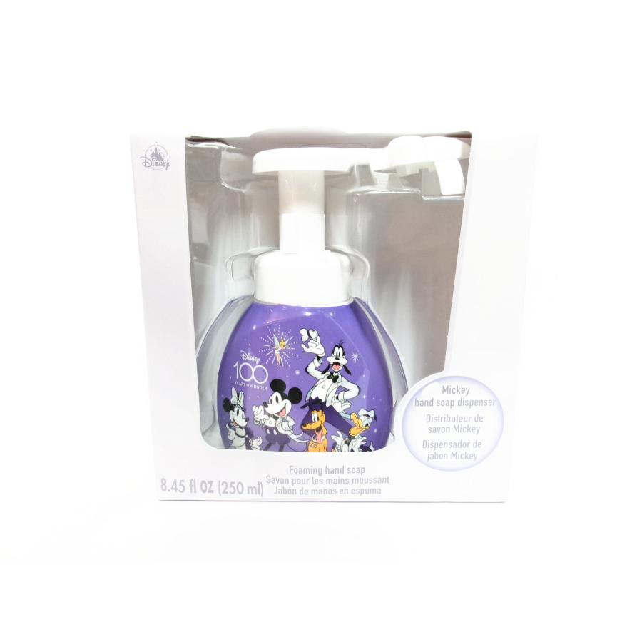 ディズニー 100周年記念 ハンドソープ 石鹸入り ディスペンサー ミッキー＆フレンズ Disney 100 Years of Wonder ...