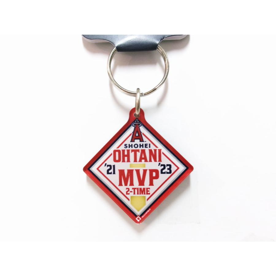 大谷翔平選手 2023年 MVP受賞記念 キーリング キーチェーン MLB Shohei Ohtani MVP Acrylic Key ...