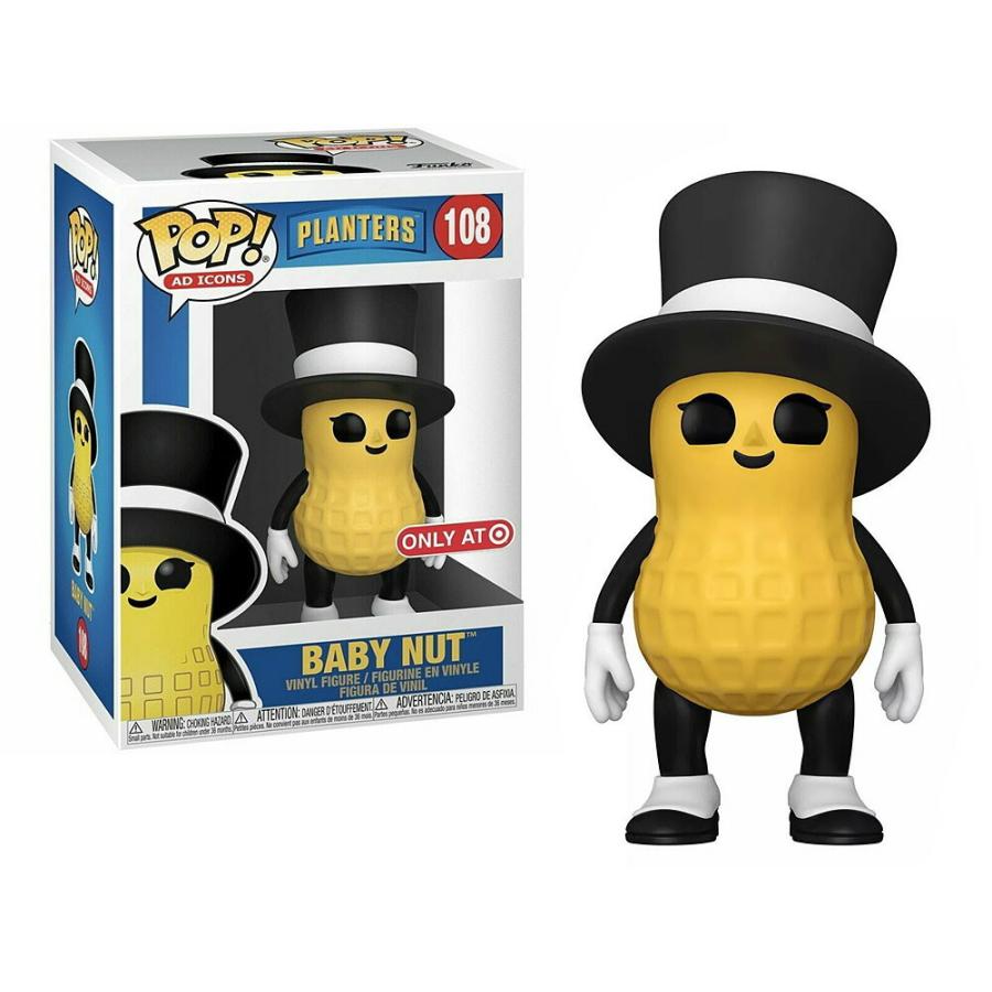 プランターズ ベビーナッツ ファンコ ポップ ビニールフィギュア ストア限定 ミスターピーナッツ Mr.Peanut FUNKO POP ...