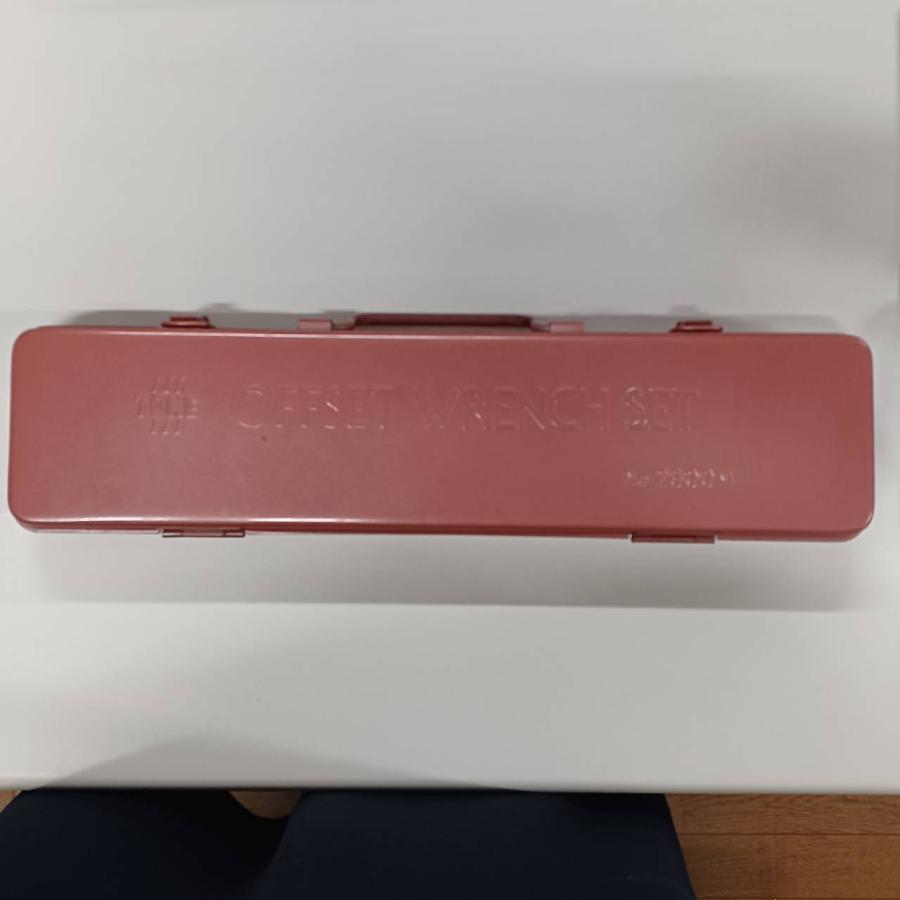 【新古品】めがねレンチセット45° OFFSET WRENCH SET NO.2600M TONE トネ B-6 :2600M:FARECダイレクト - 通販 - Yahoo!ショッピング