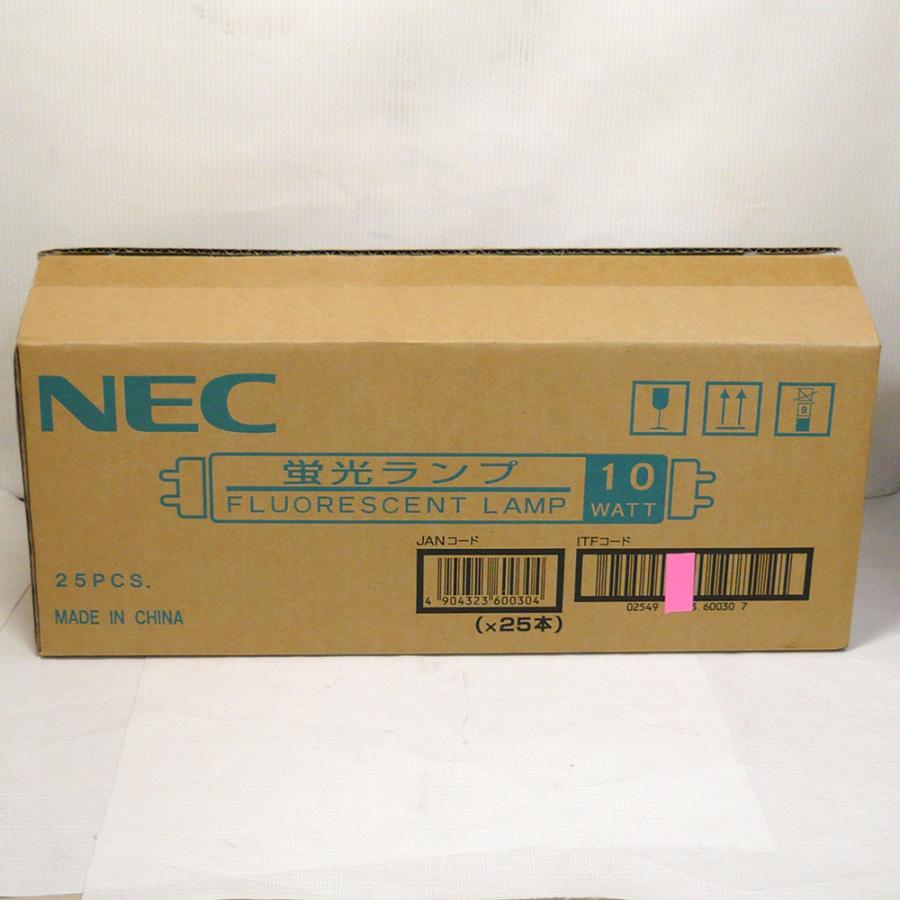 【25本入】NEC製 NECライティング FL10D ライフライン 昼光色 直管蛍光灯ランプ グロースタータ形 A-011 : FARECダイレクト - 通販 - Yahoo!ショッピング