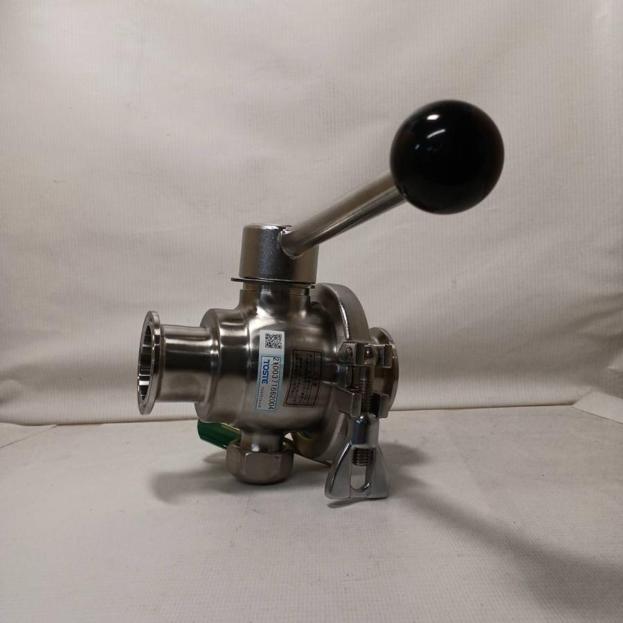 【新品未使用品】TOSTEサニタリーボールバルブ 手動二方ボールバルブ 1.5s 内容量：1個 B-9 : FARECダイレクト - 通販 - Yahoo!ショッピング