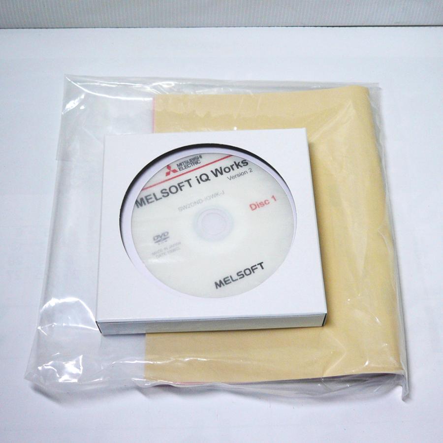 【新品 未使用】三菱電機 MELSOFT iQ Works Version 2 型式：SW2DND-IQWK-JC A-008 ...