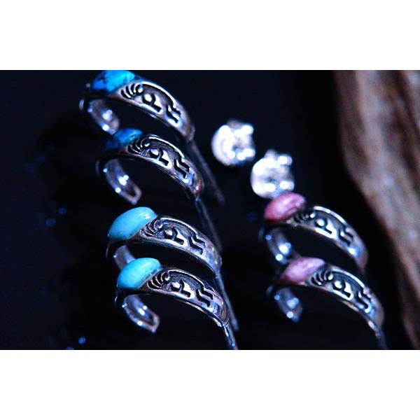 Indian Jewelry インディアンジュエリー ピアス ココペリ 精霊 Indian Jewelry インディアンジュエリー ピアス ココペリ 精霊