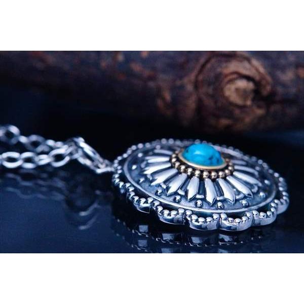 Indian Jewelry 天然石 ターコイズ イエローゴールド・ワン Indian Jewelry 天然石 ターコイズ イエローゴールド・ワン