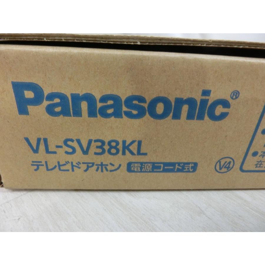 Panasonic（パナソニック） テレビドアホン 電源コード式 3.5型 LEDライト インターホン 火災報知機連動 VL-SV38KL ...