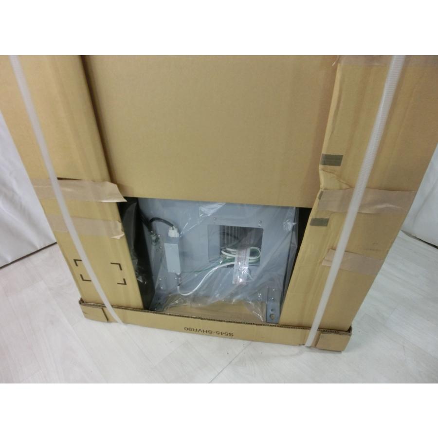 富士工業 25年製 新品 富士工業製 レンジフード 間口90cm 薄型デザイン 横付けタイプ シロッコファン 換気扇 キッチン設備 SHVRL-3A-901ERBK [0358 ...