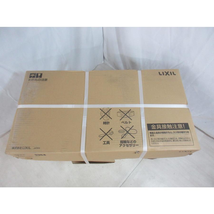 LIXIL 25年製 INAX 一体型トイレ ベーシアハーモL L3G タンクレス オート洗浄 Wパワー脱臭 床排水 DT-BL113GU YBC-BL10SU 新品 [8546 ...