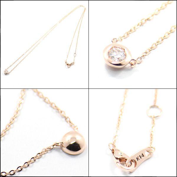 ダイヤネックレス レディース floreale フロレアーレ ネックレス ペンダント 天然ダイヤモンド0.1ct K14 ピンクゴールド 2562 : flojn2562-pk ...