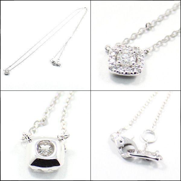 ダイヤネックレス レディース floreale フロレアーレ ネックレス ペンダント 天然ダイヤモンド0.1ct K14 ホワイトゴールド 2832 :flojn2832-wt:ファッション ...
