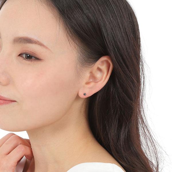 ブラックダイヤモンド 約0.2ct ピアス 3mm ローズカット ホワイトゴールド K14WG 14k 14金 : wp-451656kd : ファッションジュエリー em - 通販 ...