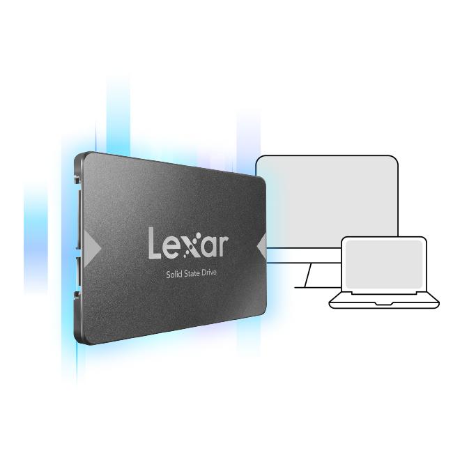 Lexar NS100 2.5 SATA III (6Gb/s) SSD 512GB 2.5インチ SATA3 内蔵SSD PS4 デスクトップ ノート パソコン pc ソリッドステート ...