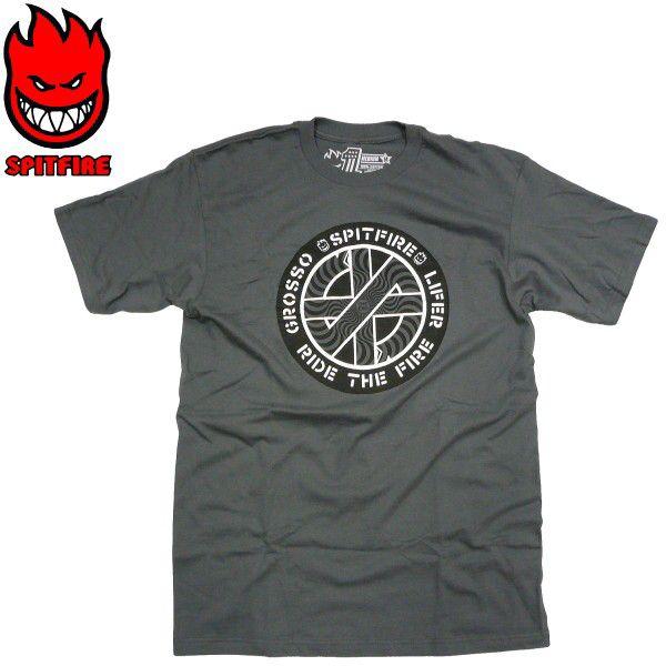 新作 SPITFIRE【スピットファイヤー】GROSSO プリントTシャツ BIGHEAD SK8ファッション スケボーブランド スケーター ...