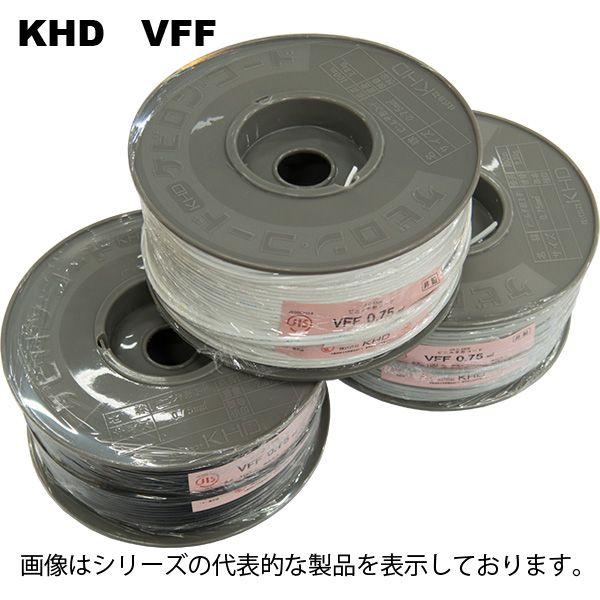 KHD(電線) VFF 0.75sq 黒色 =100mリール巻= : FA-Ubon Yahoo!店 - 通販 - Yahoo!ショッピング