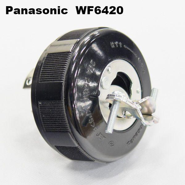 Panasonic（パナソニック） WF6420 接地3P20A引掛キャップ(コードグリップ付)(ブラック) : FA-Ubon Yahoo ...