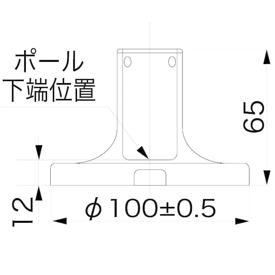 パトライト SZ-010 円形取付け台 : FA-Ubon Yahoo!店 - 通販 - Yahoo!ショッピング