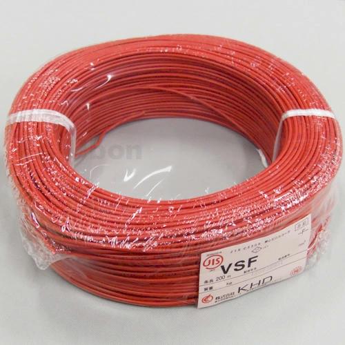 KHD(電線) VSF 0.5sq 赤色 200m巻 : FA-Ubon Yahoo!店 - 通販 - Yahoo!ショッピング