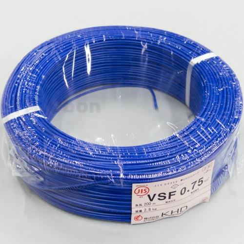 KHD(電線) VSF 0.75sq 青色 200m巻 : FA-Ubon Yahoo!店 - 通販 - Yahoo!ショッピング