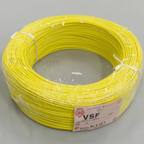 KHD(電線) VSF 0.75sq 黄色 200m巻 : FA-Ubon Yahoo!店 - 通販 - Yahoo!ショッピング