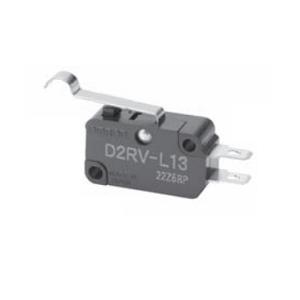 オムロン オムロン D2RV-L13 小形基本スイッチ 微小負荷 接点構成1a ヒンジ・アール・レバー形 動作に必要な力（OF）: 最大0.25N はんだづけ端子 : FA-Ubon ...