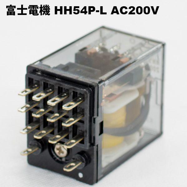 富士電機 HH54P-L AC200V ミニコントロールリレープラグイン端子 4c接点 動作表示ランプ付 : FA-Ubon Yahoo!店 - 通販 - Yahoo!ショッピング