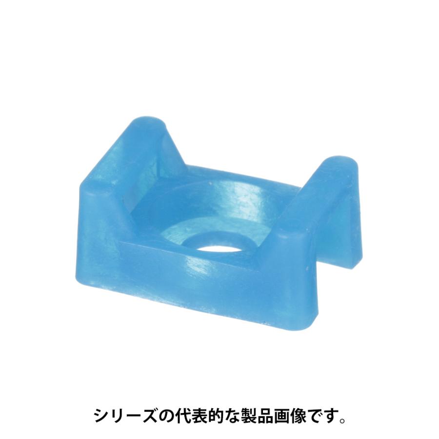 パンドウイット TM2S8-C76 (100個入) 耐薬品性テフゼル タイマウント 結束バンド固定具 結束バンド幅2.3〜4.8mm ...