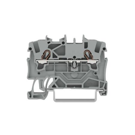 WAGO（ワゴ） 2001-1201 TOPJOB S 2線中継・分岐端子台 0.25-1.5（2.5）mm^2、AWG22-14 18A 端 ...