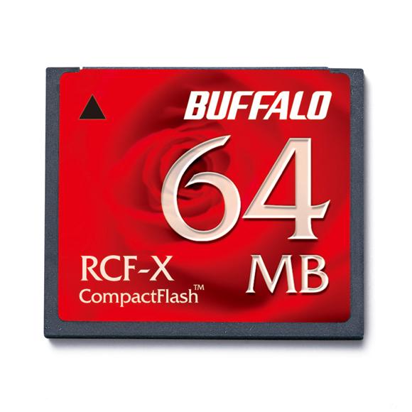 BUFFALO（バファロー） RCF-X64MY コンパクトフラッシュ カード 64MB : FA-Ubon Yahoo!店 - 通販 - Yahoo!ショッピング