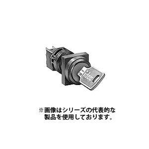 IDEC HA1K-2C2B φ16 H6シリーズ 鍵付セレクタスイッチ 丸形 90°-2ノッチ 各位置停止 左抜け 金接点 接点構成2c ...
