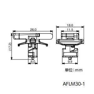 ヘラマンタイトン AFLM30-1（100コ入） アルミフレーム用固定具（イマオ、NIC対応） : FA-Ubon Yahoo!店 - 通販 ...