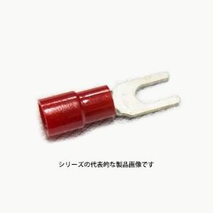 ニチフ TMEX 1.25Y-3.5-RED（赤）（100PCS） 銅線用 環境配慮形絶縁被服付圧着端子 （Y形）先開形 : FA-Ubon Yahoo!店 - 通販 - Yahoo!ショッピング