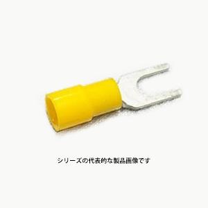 ニチフ TMEX 0.3Y-3.5N-YEL（黄）（100PCS） 銅線用 環境配慮形絶縁被服付圧着端子 （Y形）先開形 : FA-Ubon Yahoo!店 - 通販 - Yahoo!ショッピング
