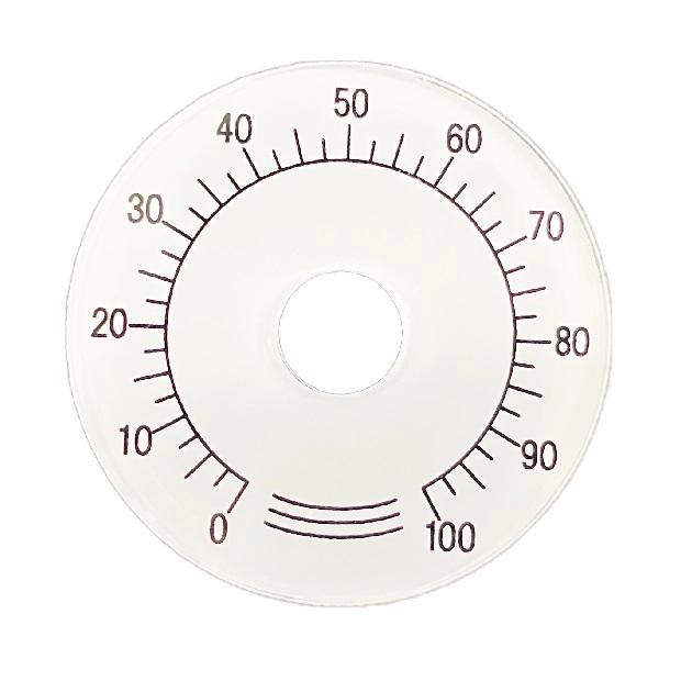 Ubon（ユーボン） UVRA-N38 アクリルボリューム銘板 直径38φ : FA-Ubon Yahoo!店 - 通販 - Yahoo!ショッピング