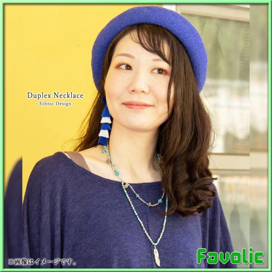 ターコイズ 二連 ネックレス レディース メンズ エスニック アクセサリー アジアン ヒッピー ボヘミアン 民族 リゾート amina チャイハネ Favolic : FavolicGT ...