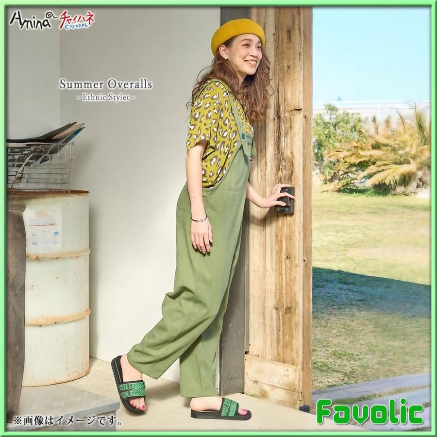 レディース サロペット 薄手 コットン サマー オーバーオール 薄手 エスニック アウトドア キャンプ ボヘミアン アジアン 民族 amina チャイハネ Favolic : fv-amin ...