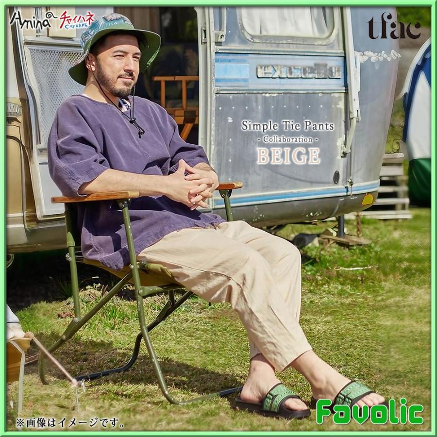 Amina×TFAC コラボ タイパンツ 綿麻 エスニック 男女兼用 メンズ 東京服飾専門学校 アジアン ヒッピー ボヘミアン 民族 amina チャイハネ Favolic ...