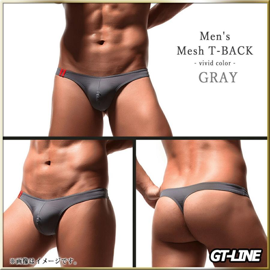 ビビッド メッシュ Tバック メンズ Gストリング ブリーフ セクシー ライン ローライズ 3D 下着 ビルパン オシャレ もっこり プリケツ GTLINE Favolic ファボリ ...