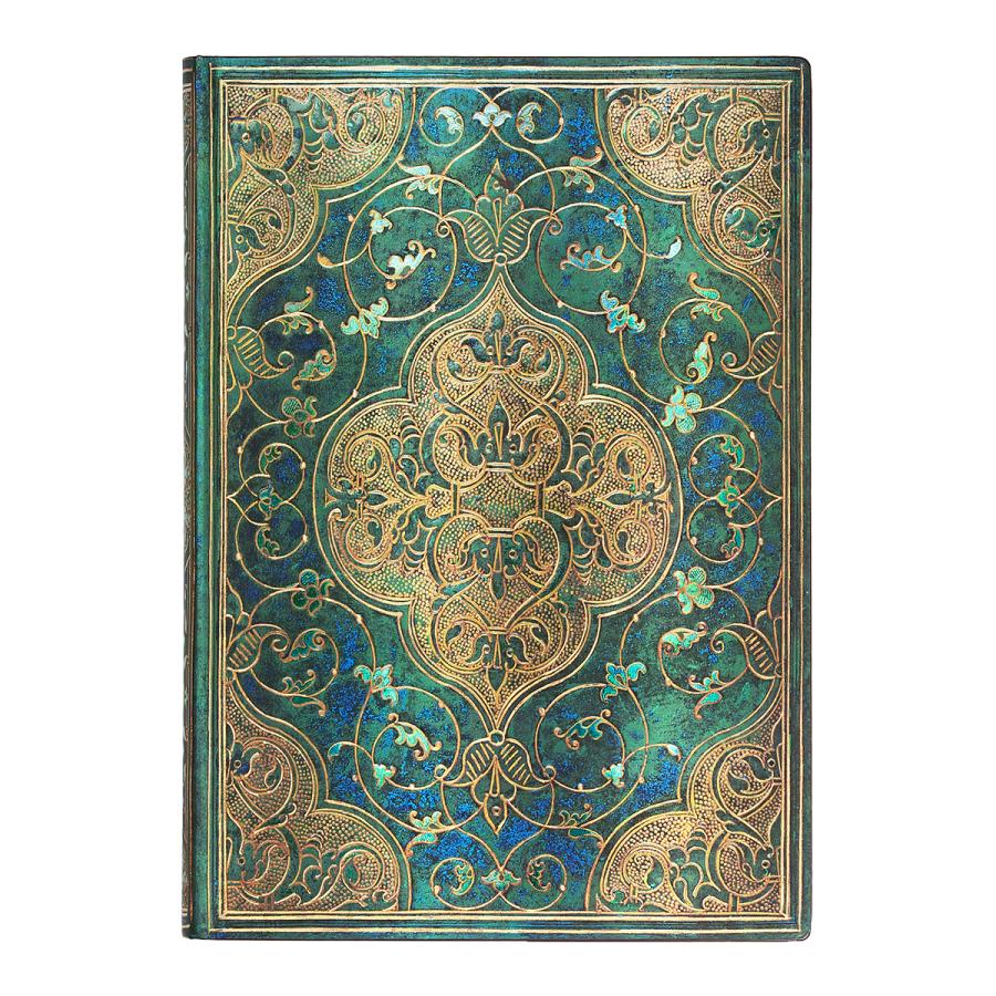 paperblanks ペーパーブランクス／FLEXIS ターコイズ （ミディ／横罫） : Favorite Note - 通販 - Yahoo!ショッピング