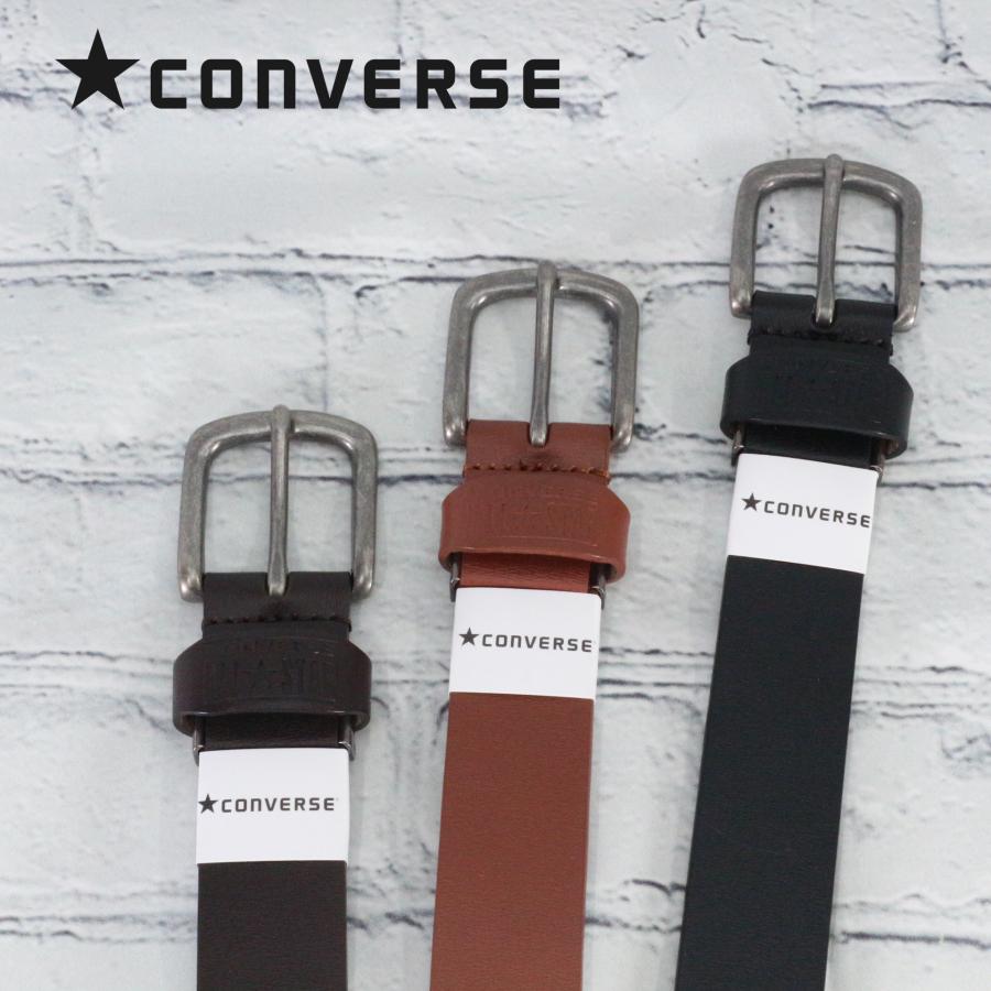 CONVERSE（コンバース） ループエンボスベルト ベルト メンズ 学生ベルト 通学 カジュアルベルト オールシーズン CV1701 ...