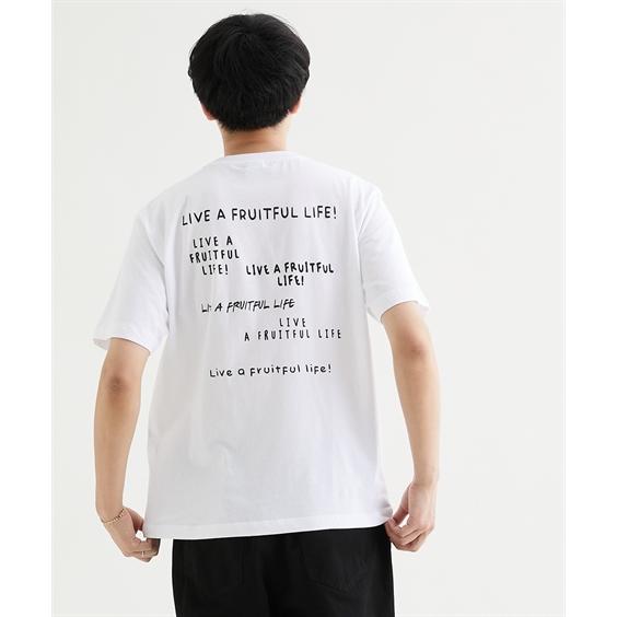 HANGTEN Tシャツ 半袖 天竺 バックプリントTシャツ ハンテン M-LL メンズ ニッセン nissen : STYLE GEAR by ニッセン - 通販 - Yahoo!ショッピング