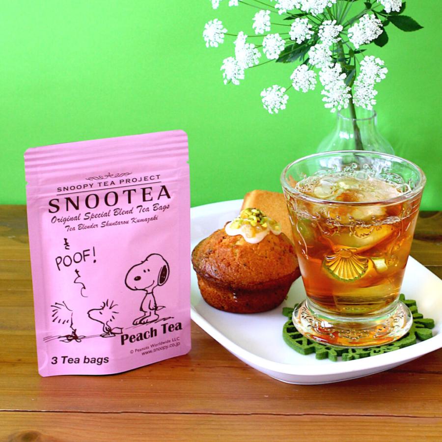 SNOOPY SNOOTEA(スヌーティー)プチパック/ピーチティー/SNOOPY TEA PROJECT(スヌーピー ティー プロジェクト ...