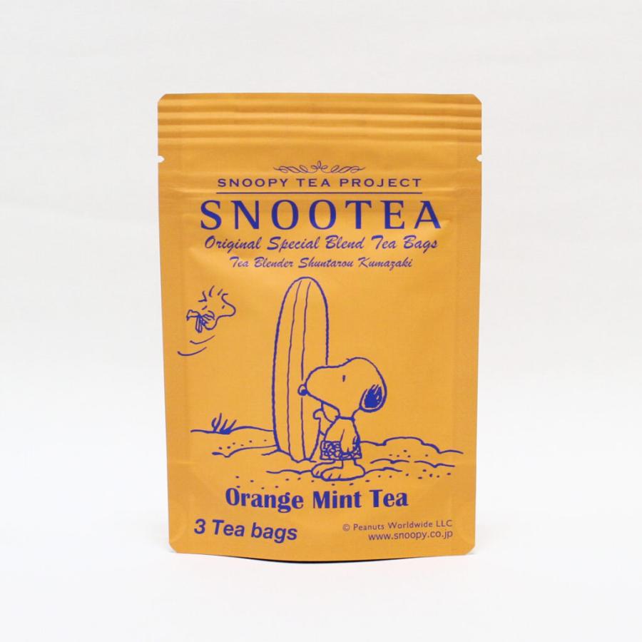 SNOOPY SNOOTEA(スヌーティー)プチパック/オレンジミントティー/SNOOPY TEA PROJECT(スヌーピー ティー ...