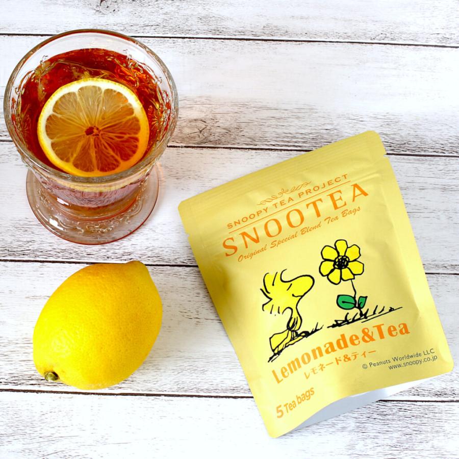 SNOOPY SNOOTEA(スヌーティー)デイリーパック/レモネード&ティー/SNOOPY TEA PROJECT(スヌーピー ティー ...