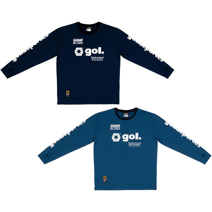 gol. ゴル プラシャツ「フットサル 長袖プラクティスシャツ ベーシック」(g341-603) : フットボールトレジャーYahoo!店 - 通販 - Yahoo!ショッピング