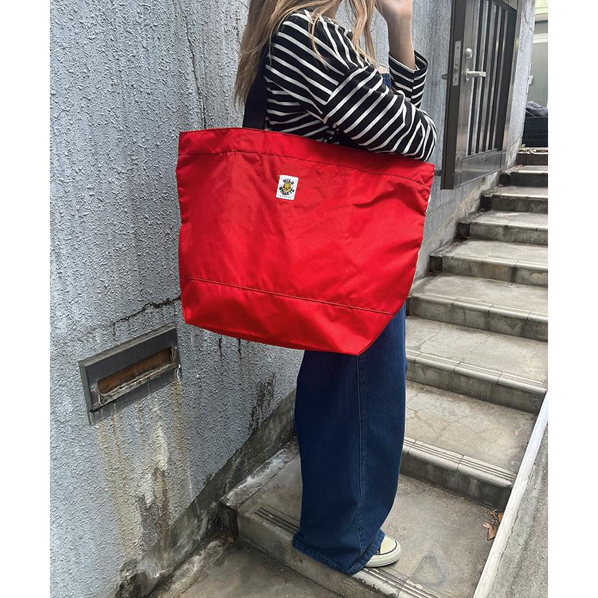 ナイロン トートバッグ 大容量 A4 ファスナー付き WILD WALLETS ワイルドウォレット WW-003 ブランド made in ...