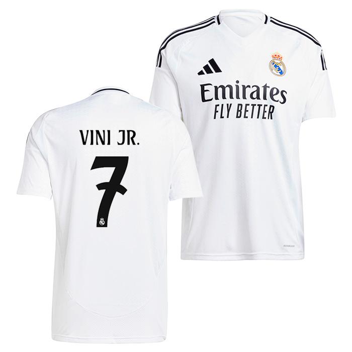 adidas レアルマドリード 24-25 ホーム 半袖 ユニフォーム No.7 ヴィニシウスJR【adidas/アディダス】(IU5011 ...