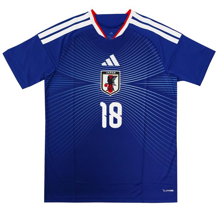 adidas（アディダス） アディダス サッカー日本代表 2026 ホーム レプリカ ユニフォーム No.18 上田 綺世【adidas ...