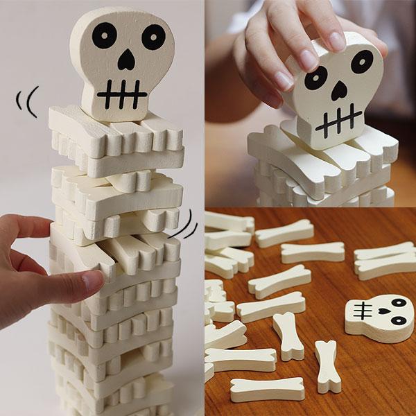 KIKKERLAND STACK THE BONES スタック ザ ボーン（ファミリートイ パーティゲーム おもちゃ スタッキングゲーム 卓上ゲーム テーブルゲーム キッカーランド ...