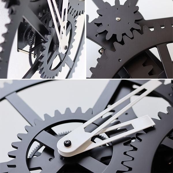 KIKKERLAND TRIPLE GEAR WALL CLOCK トリプルギアウォールクロック（壁掛け時計 ウォールクロック おしゃれ ...