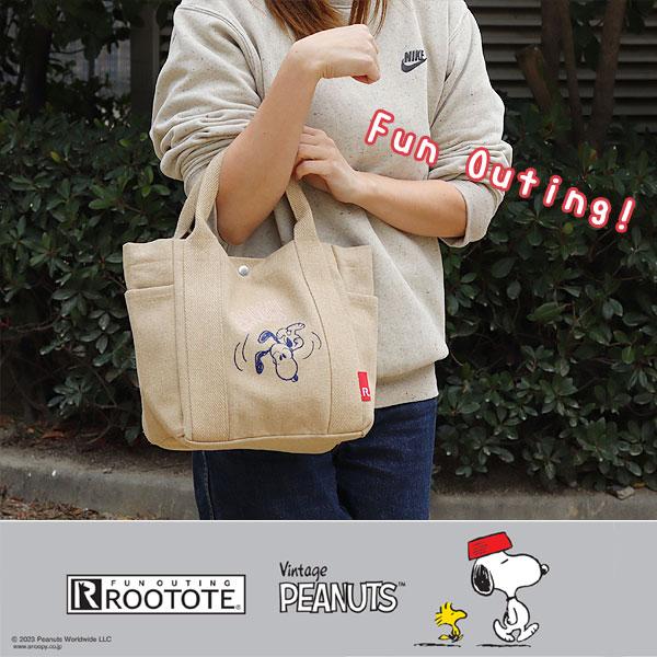 ROOTOTE（ルートート） デリ ピーナッツ 0A（SNOOPY ピーナッツ カバン コットンバッグ サブバッグ ランチバッグ） : エフシーインテリア - 通販 - Yahoo!ショッピング